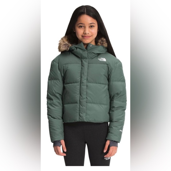 Jackets & Coats | Nwt The North Face Girls Puffer Jacket In Laurel ...